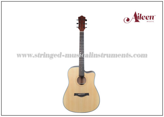 41&quot; Spruce plywood , top  Rosewood Fingerboard and Black ABS binding Acoustic Guitar