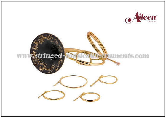 FH7006G Brass Musical Instruments 5 - Keys Yellow Brass Gold French Horn