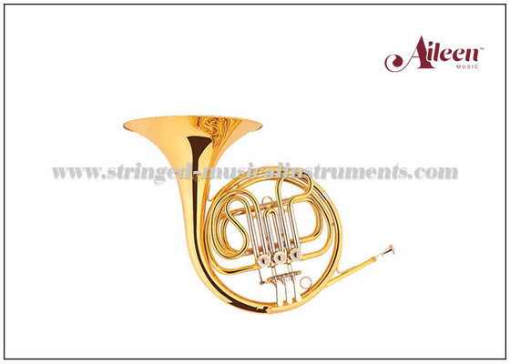 Standard 3 Keys Single Yellow Brass Trumpet Musical Instrument BV Certification