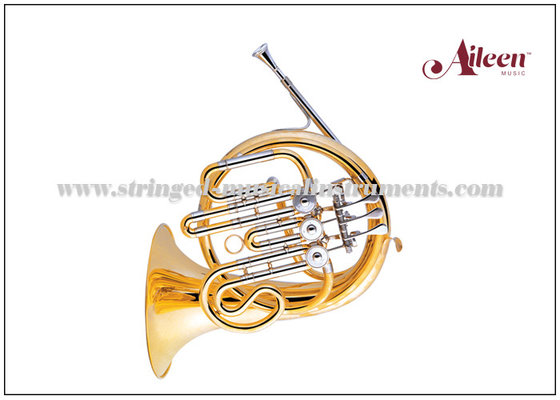Junior 3 Keys Small Yellow Brass Musical Instruments Student Model Trumpet