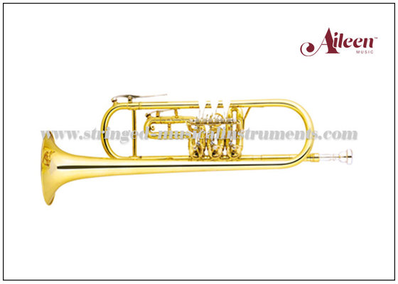 Standard Rotary Valve Brass Musical Instruments Brass Alto Trombone Brass Lacquered