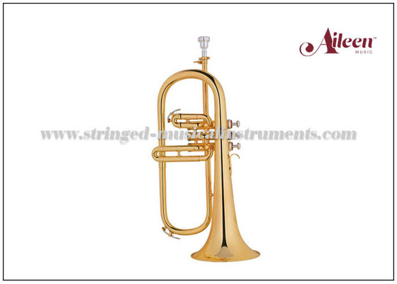 Premium case Brass Musical Instruments / Stainless steel Flugel (FG8610G)