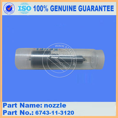 stock komatsu brand new nozzle 6743-11-3120 PC300-7