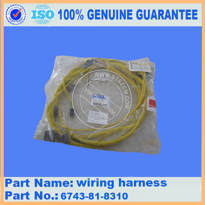 komatsu excavator parts 6743-81-8310 PC300-7 wiring harness
