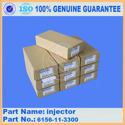 stock komatsu PC400-7 engine injector 6156-11-3300