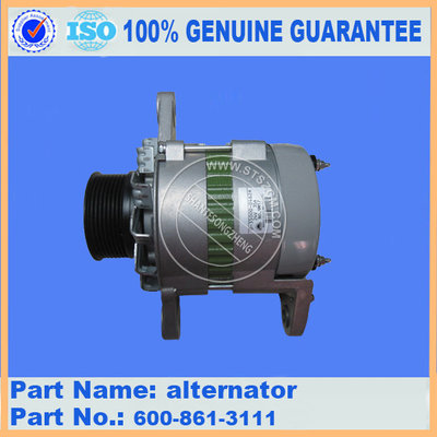 stock komatsu alternator 600-861-3111 pc300-7