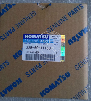 22B-60-11160 strainer PC300-7 pure komatsu excavator hydraulic parts