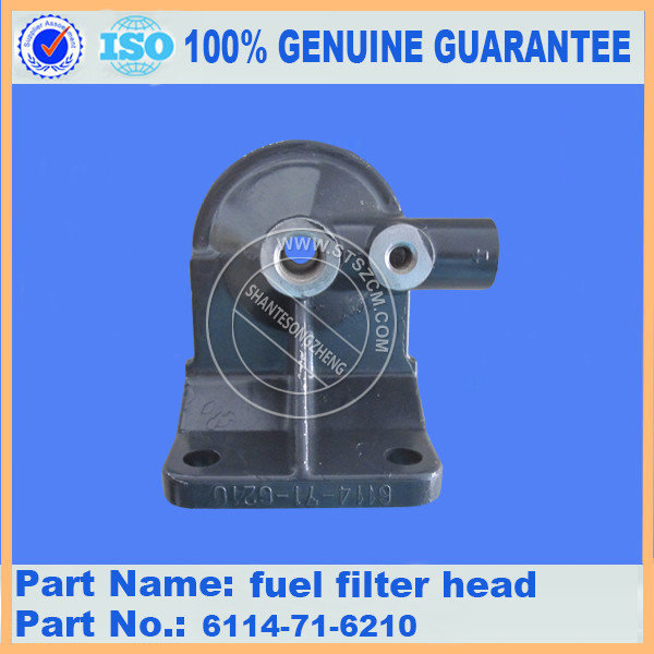 komatsu stock pc300-7 fuel filter head 6114-71-6210