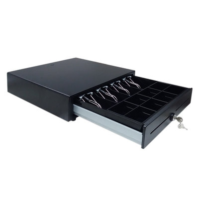 Classical 410 metal plastic roller bearing flip billing machine posware POS OEM ODM cash box drawer manufacturer China