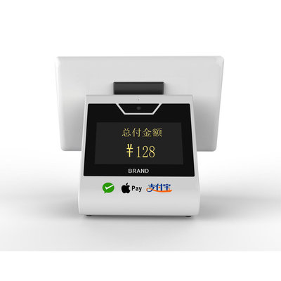 All in one 15.6 inch touch screen POS Android system desktop machine with printer terminal hardware computer cash regist