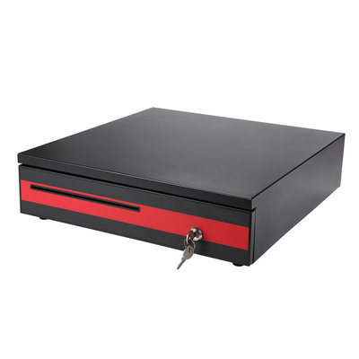 6KGS 405W*420L*100H(mm) heavy duty cashier storage carbinet for supermarket POS cash drawer popular with 5 bill 8 coins