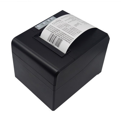 Black Color 3 inch Auto Cut Bluetooth & USB Thermal Receipt Printer Machine for Point of Sale System with Good Quality