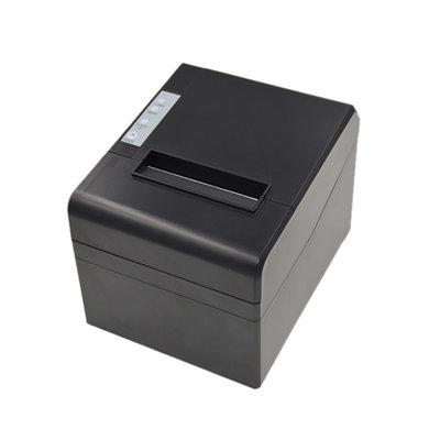 Black Color 80mm USB&LAN auto-cutter digital printing machine for retail restaurant ePOS system thermal receipt printer