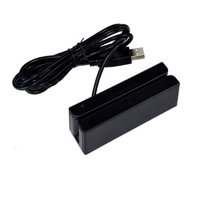 USB Mini 1 2 3 tracks cash register POS systems machine cash drawer barcode scanner accessory MSR Magnetic Card Reader
