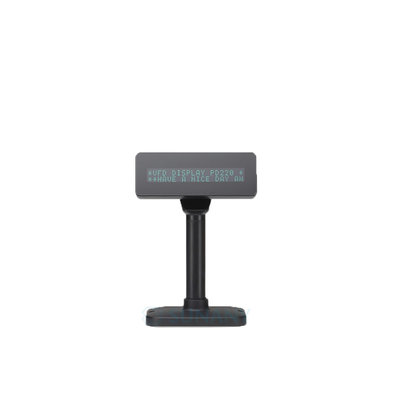 RS232 Serial Port high quality cheap china VFD Pos system terminal Customer Pole Display for supermarket retail shop
