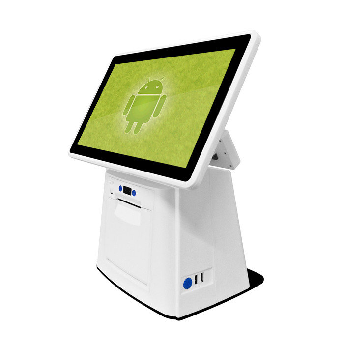 11.6 inch dual screen Android all in one touch screen cash register thermal receipt printer wifi bluetooth POS termernal