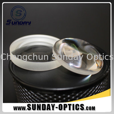 1mm to 500mm Plano Convex Lens  Optical Lens BK7k9 Sapphire Fused Silica(JGS1) Caf2 ZnSe Si Ge Made in China