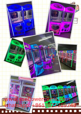 Excellent high quality toy crane claw machine for sale malaysia,arcade coin operated prize vending kids toy claw crane g