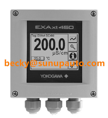 Yokogawa Liquid Analyzers EXAxt450 Series Model SC450G ISC450G 4 Wire Conductivity Resistivity Analyzers