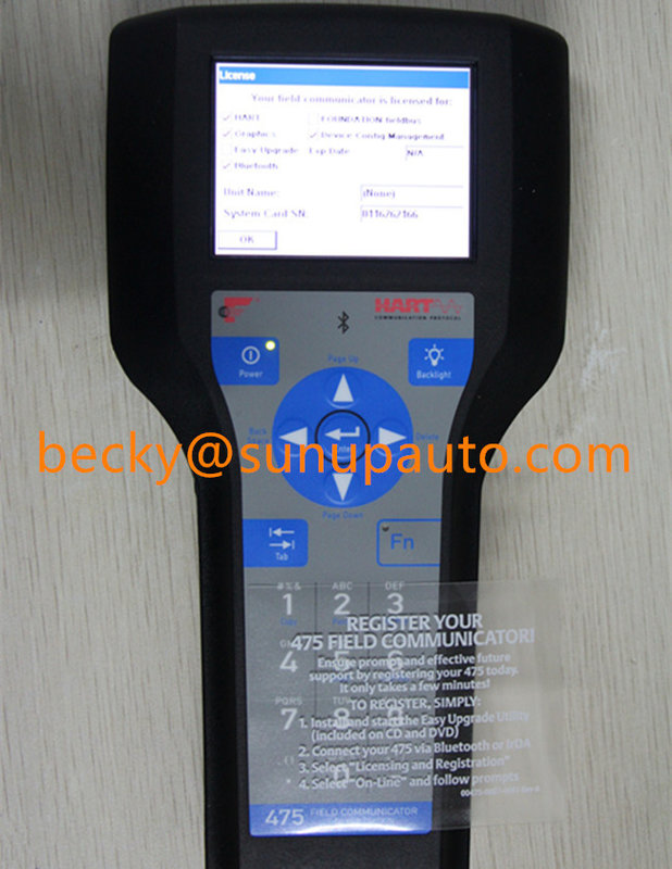 Rosemount 475 HART Field Communicators 475HP1EKLUGMT Digital Handheld 475 HART FOUNDATION Fieldbus Communicator