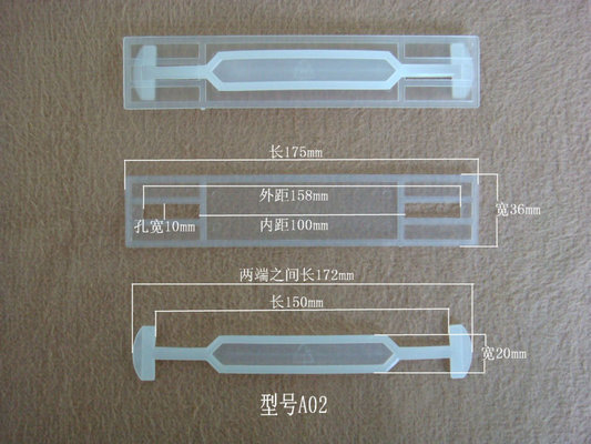 carton  plastic handle  carry handle