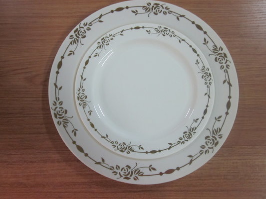 Bulk Wedding Disposable Plastic Plates & Silverware Salad + Dinner  Plates
