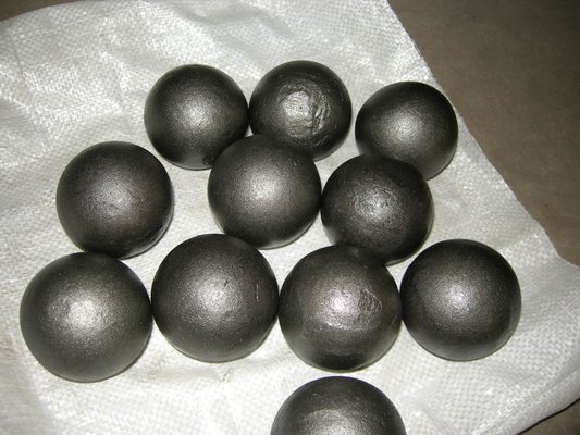 Forged steel ball