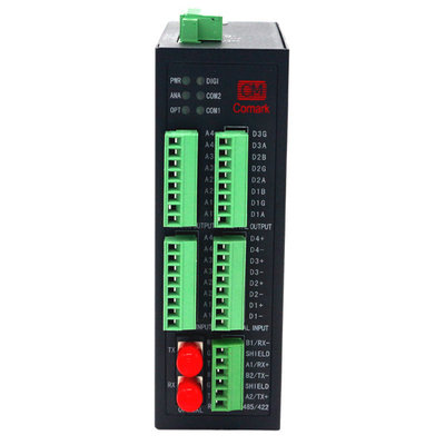 Analog Signal Digital Signal Fiber Optic Multiplexer , Industrial Ethernet Media Converter