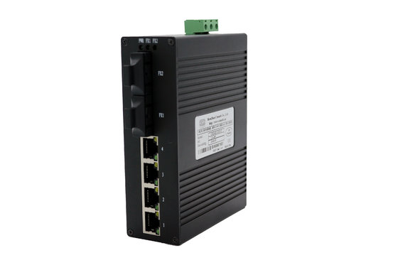 6 Port Gigabit Ethernet Switch / Din Rail Mount Ethernet Industrial Switch