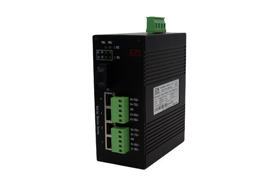 Industrial Grade Modbus Ethernet Gateway 4 Channel RS-485 Serial Port Standard