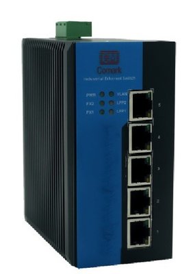 5 Port 100M Ethernet Switch , Outdoor Ethernet Switch 5 Years Warranty