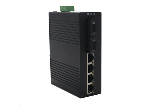 Industrial Grade 100M Compact Ethernet Switch / Fiber Optic Ethernet Switch 1.2Gbps
