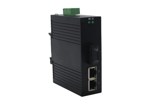 Compact 5 Port Unmanaged Ethernet Switch , Din Rail Gigabit Ethernet Switch