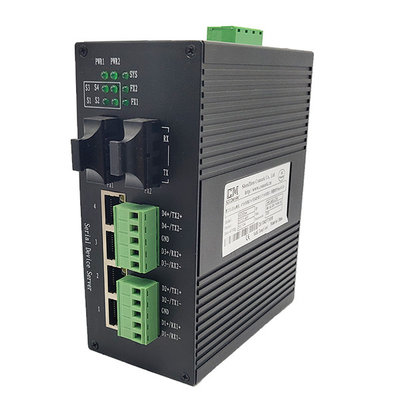 High Strength Modbus RTU Gateway RS 485 Port Support DIN Rail Mounting