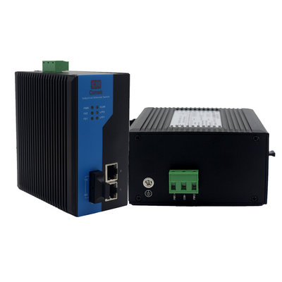 Metal Housing Industrial Configuirable Ethernet Switch 5 Port 100M Long Lifespan