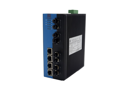 High Performance Managed 8 Port 10/100M Ethernet Switch DIN rail mounting