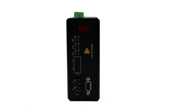 Profibus DP Protocol Industrial Fiber Converter Single / Double Optical Port Chain Network