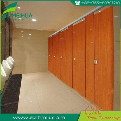 12mm Waterproof HPL Compact Laminate  Toilet Cubicle Partition