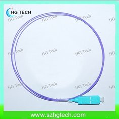 China OM4 SC Optical Fiber Pigtail LSZH supplier