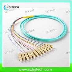 China Round Type OM3 SC Fiber Optic Pigtail supplier