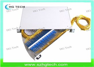 China 24Port Rotary Fiber Optic Terminal Box,SC Fiber Optic Patch Panel, SC Fiber Optic Adapter supplier