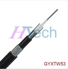 China Double Armoured and Double Sheathed Central Loose Tube Fiber Optic Cable GYXTW53 supplier
