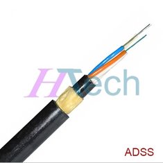 China All Dielectric Self Supported 2PE Sheath Optical Cable ADSS supplier