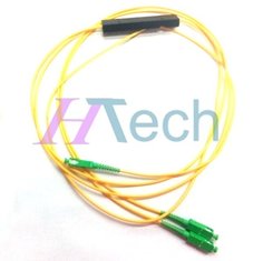 China 1*2 FBT Fiber Optic Splitter with SC/APC connector supplier