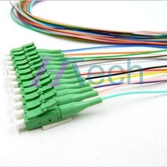 China Multi-Color LC/APC Fiber Optic Pigtail 0.9MM supplier