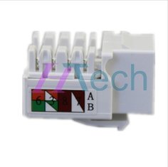 China Hot Sales RJ45 Cat6 Keystone Jack Dual IDC supplier