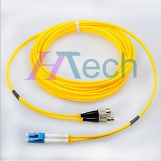 China 9/125 Singlemode Duplex FC/LC Fiber Optic Patch Cord supplier