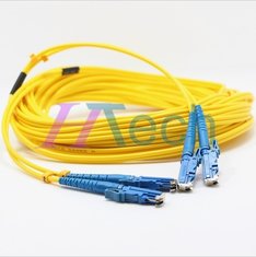 China 9/125 Singlemode E2000 Fiber Optic Patch Cord supplier