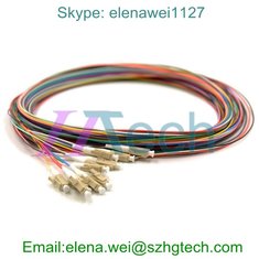 China 12 Pack of LC Multimode Fiber Optical Pigtail 0.9mm supplier