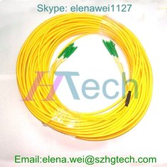China Yellow Jacket LC/APC-LC/APC 4 Core Fiber Optic Cable supplier